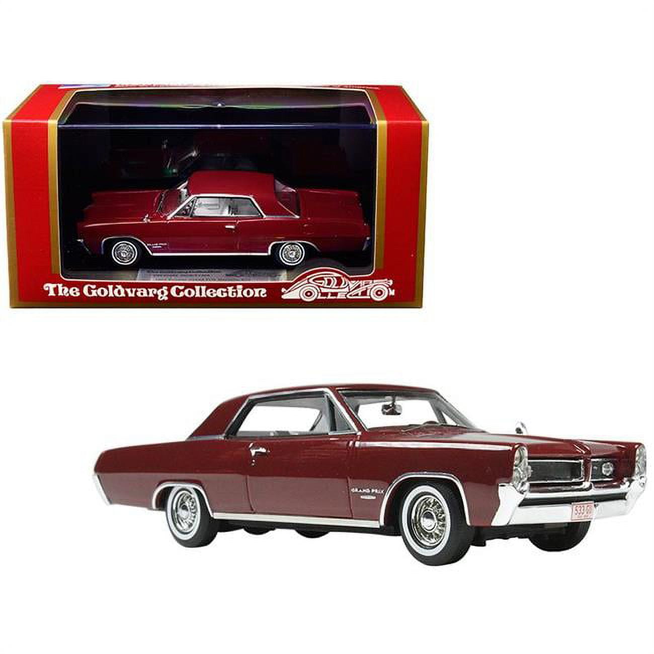 Goldvarg Collection GC-015A 1964 Pontiac Grand Prix Marimba Red with ...