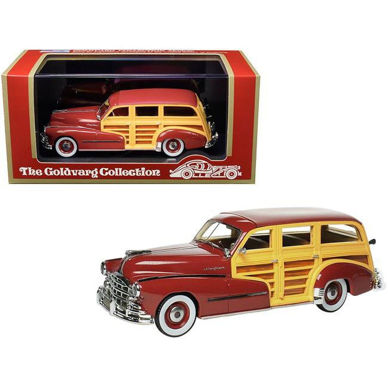 Goldvarg Collection GC-034B 1948 Pontiac Streamlined Woodie Rio Red ...