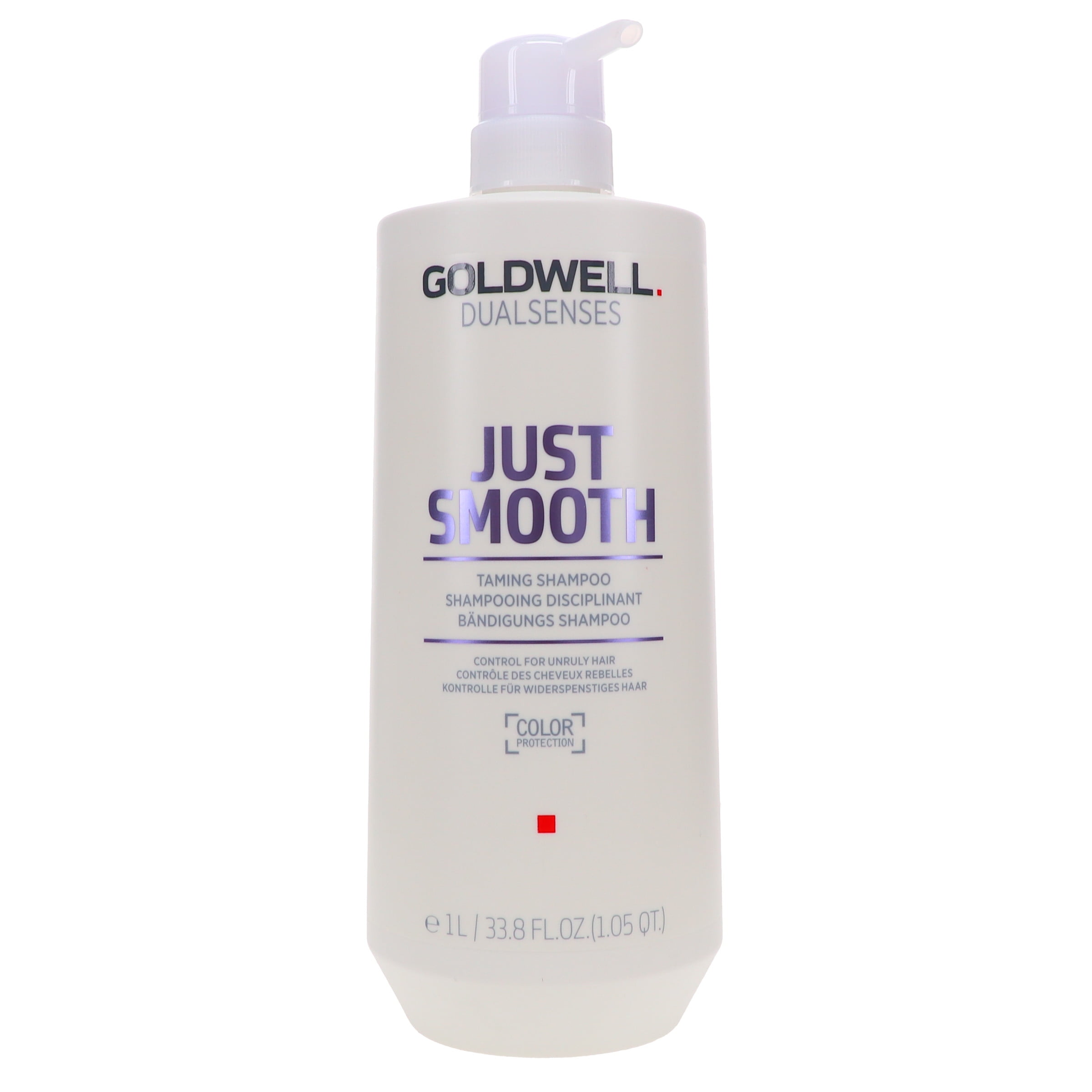 Goldwell Dualsenses Just Smooth Taming Shampoo 33.8 oz for Unruly and ...