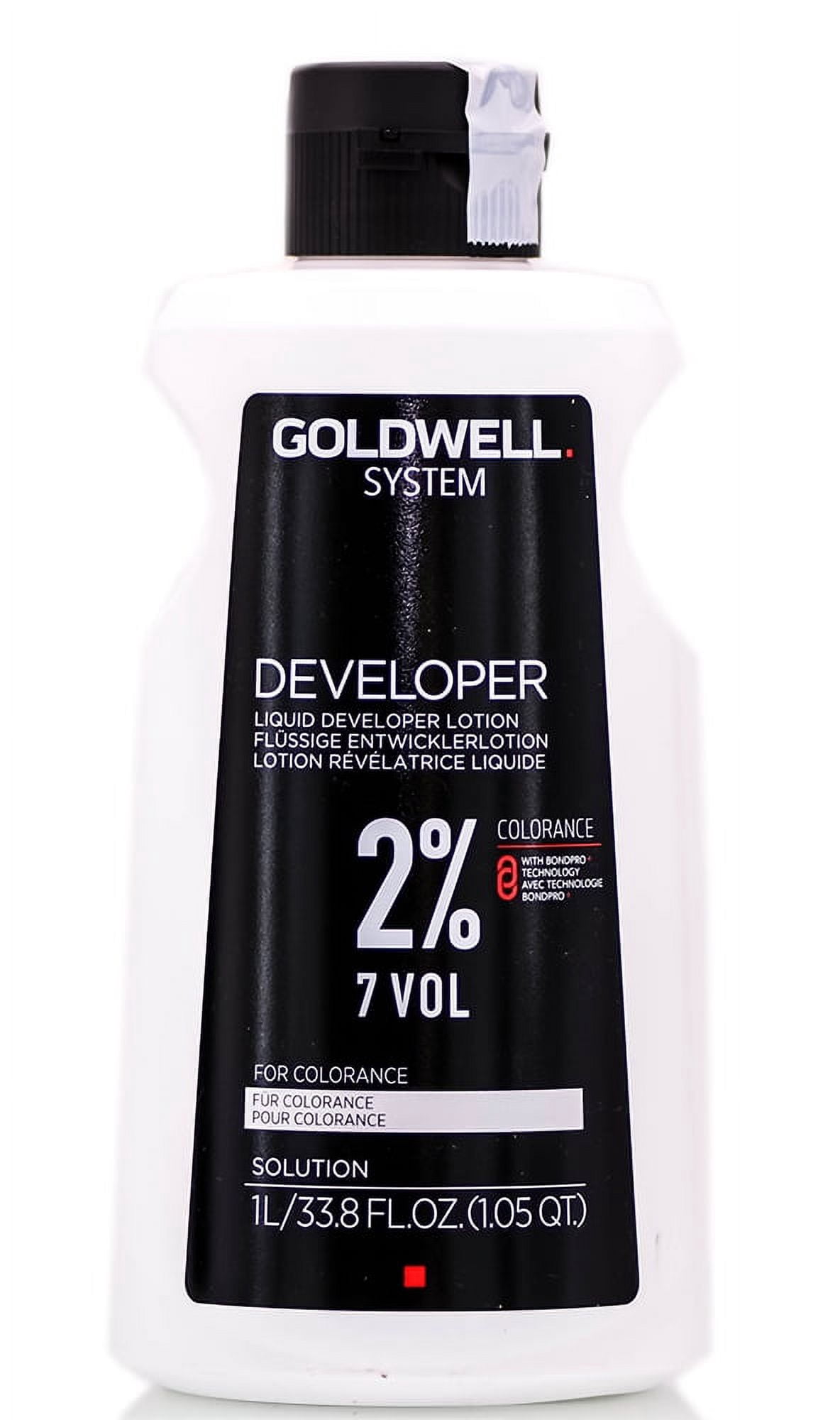 Goldwell Liquid Developer Lotion For Colorance 7 Vol 2% - 33.8 oz ...