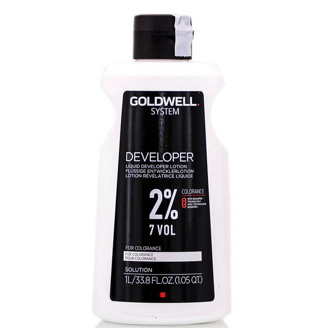 Goldwell Liquid Developer Lotion For Colorance 7 Vol 2% - 33.8 oz ...