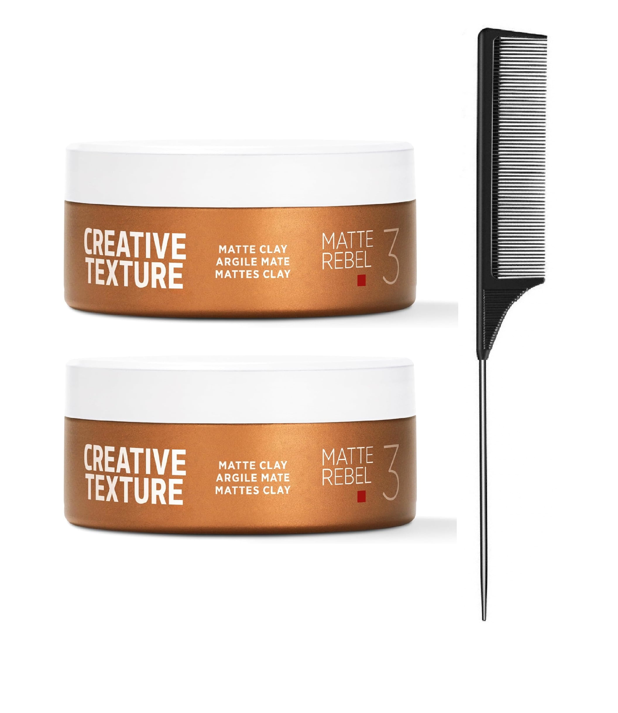 Goldwell Stylesign Creative Texture Matte Clay 2.5 oz - 2 PACK (with ...