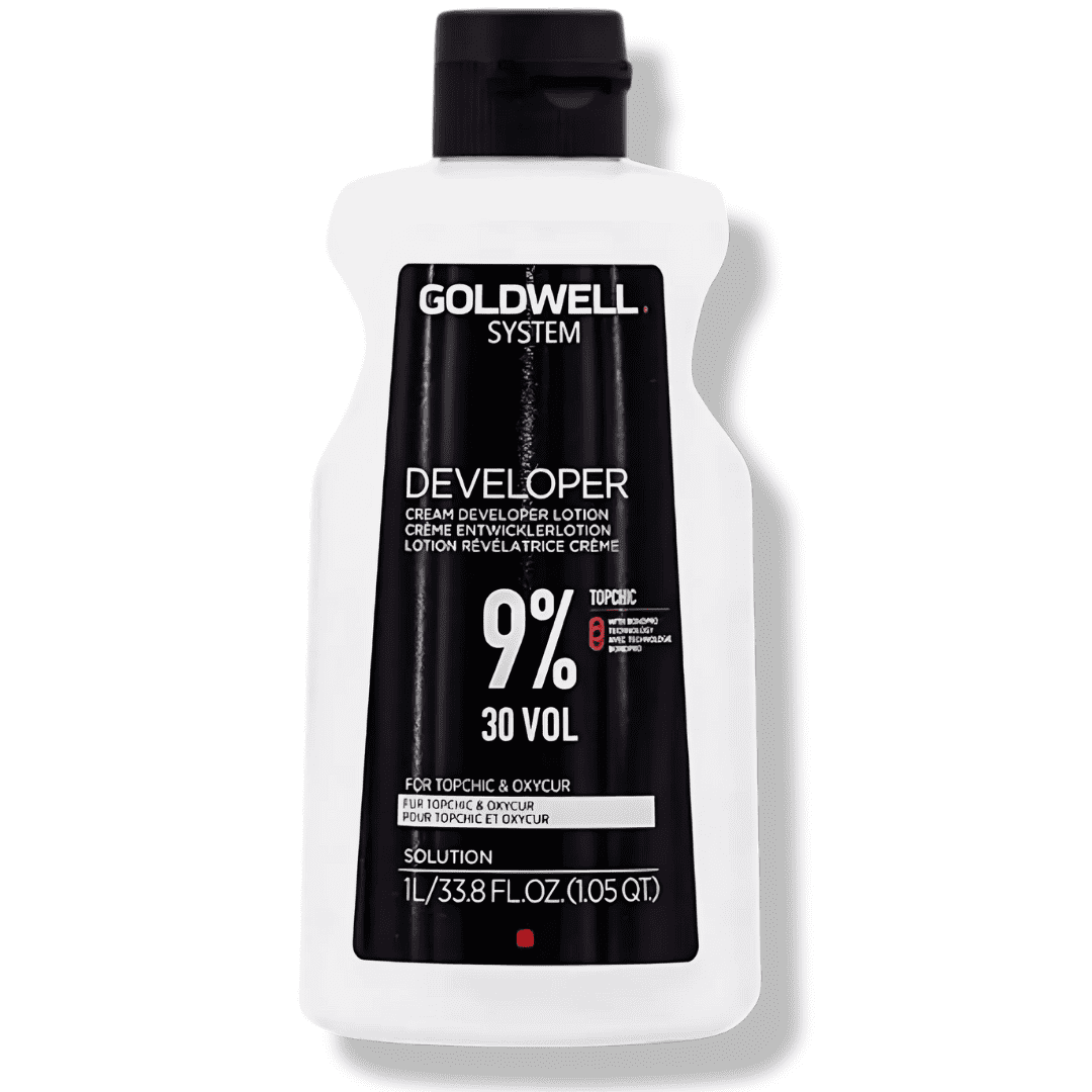 Goldwell System Cream Developer Lotion 30 Volume/9% 1L / 33.8 oz ...