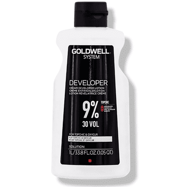 Goldwell Topchic Permanent Hair Developer Lotion - 40 Vol. 12%, 32.0 oz ...