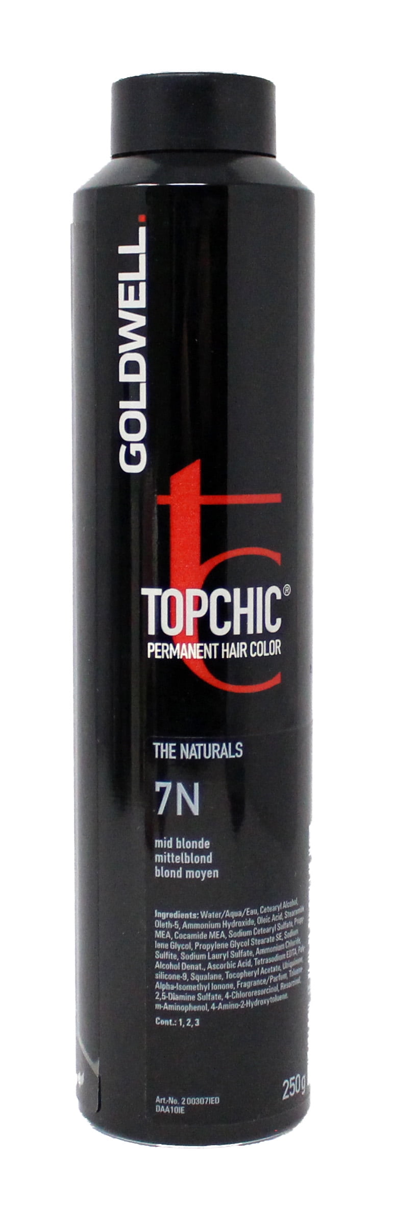 Goldwell 7N Mid Blonde Permanent Hair Dye, 8.6 Oz - Walmart.com
