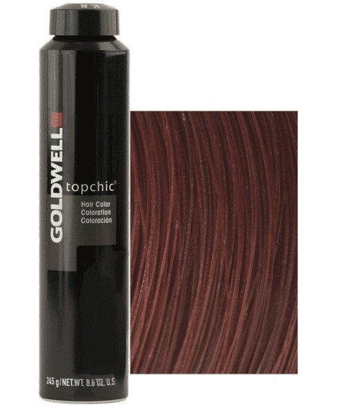 Goldwell Topchic Hair Color Coloration 6R Mahogany Brilliant, 8.6oz ...