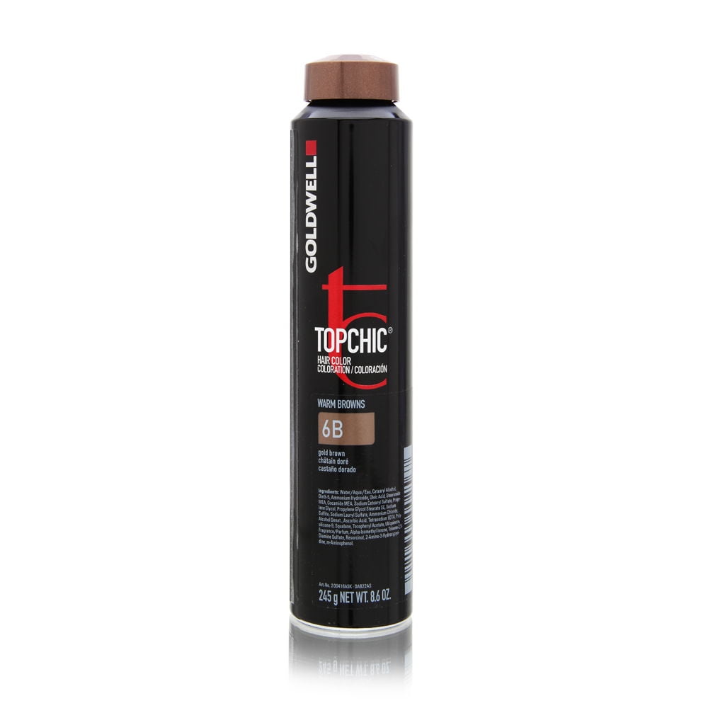 Goldwell Topchic Hair Color Coloration (Can) 6B Gold Brown - Walmart.com