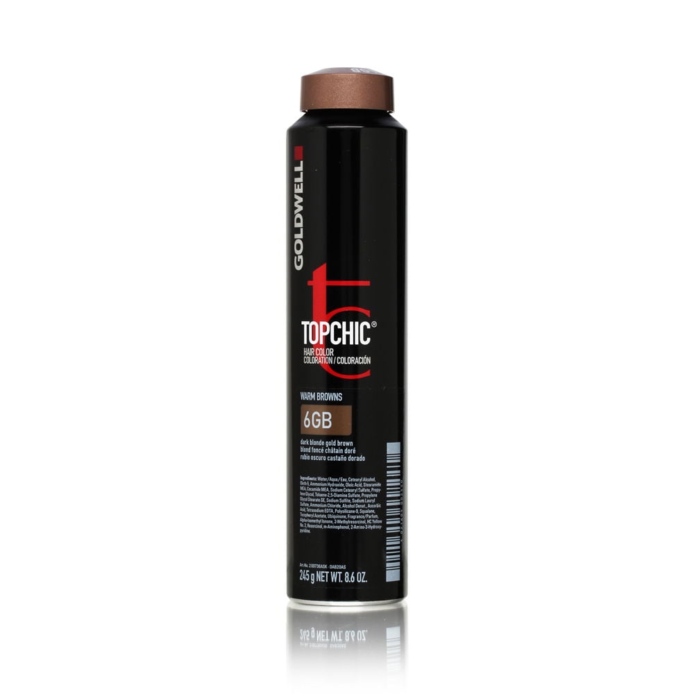 Goldwell Topchic Hair Color Coloration (Can) 6GB Dark Blonde Gold Brown ...