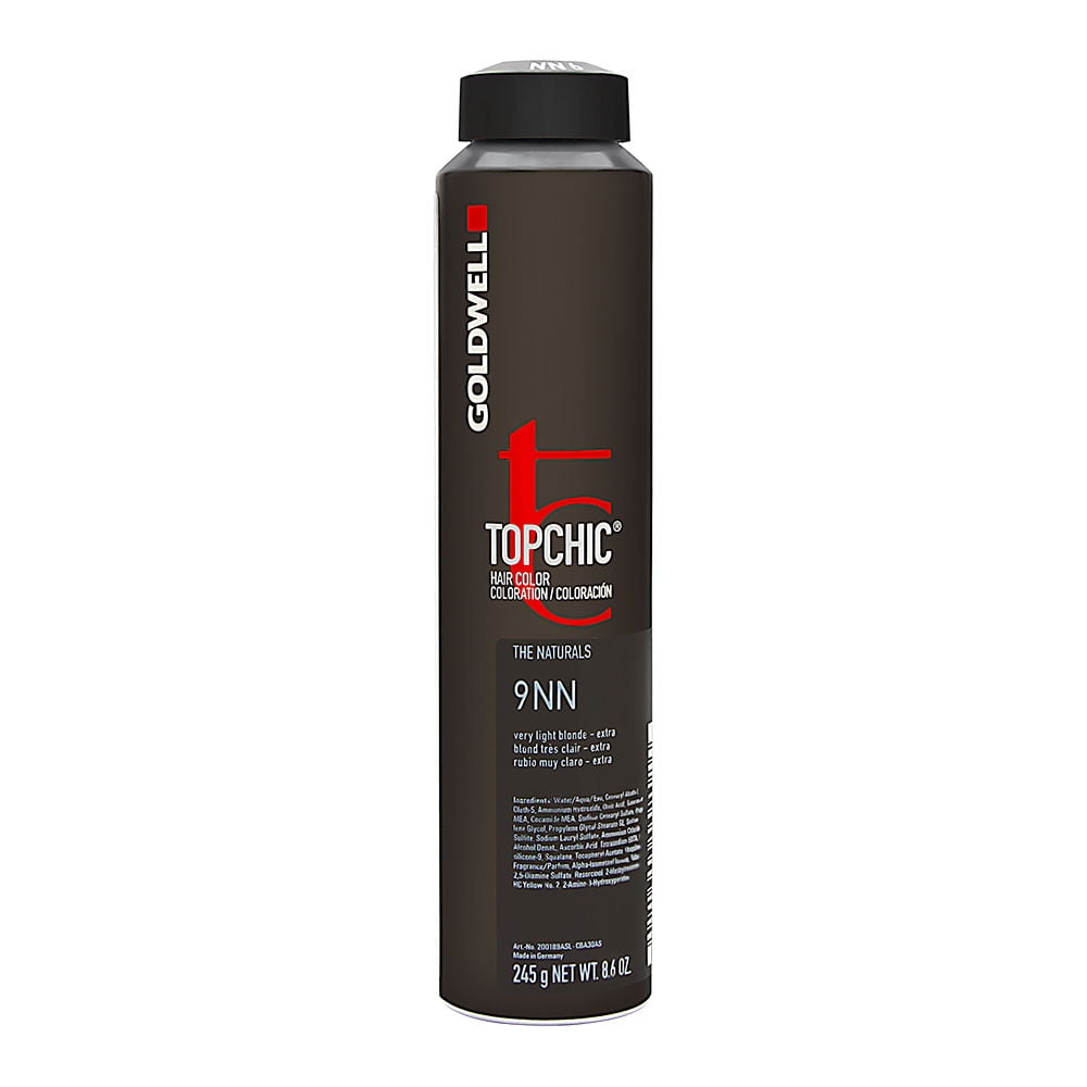 Goldwell Topchic Permanent Hair Color Dye - 9NN Very Light Blonde Extra ...