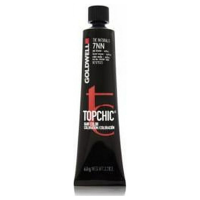 Goldwell Topchic Permanent Hair Color, 7NN Mid Blonde - Extra - Walmart.com