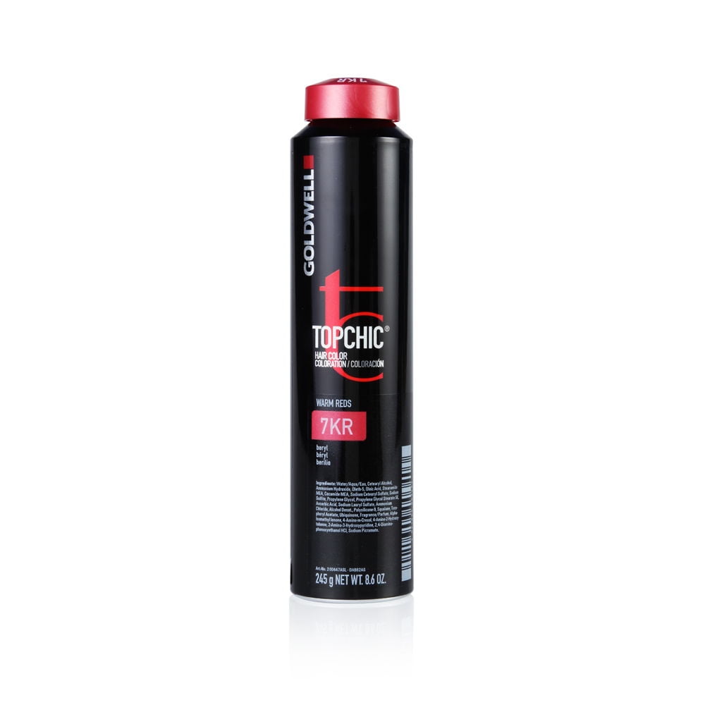 Goldwell Topchic Hair Color Warm Reds 7KR Beryl All Hair Types 8.6 oz ...