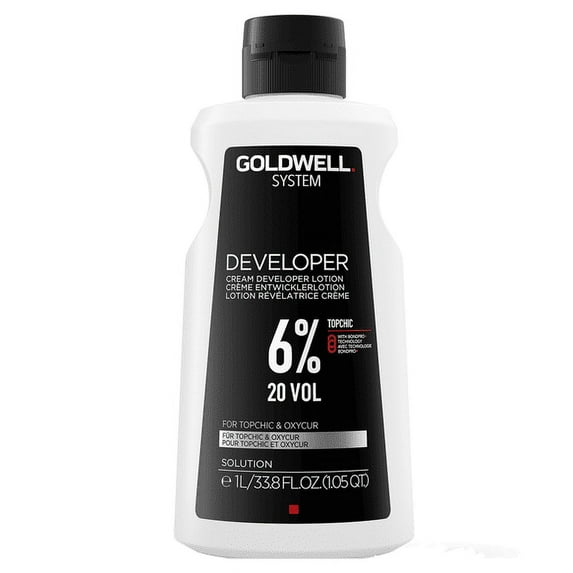 Goldwell Topchic New Hair Dye Developer, 6% 20 Volume - Walmart.com