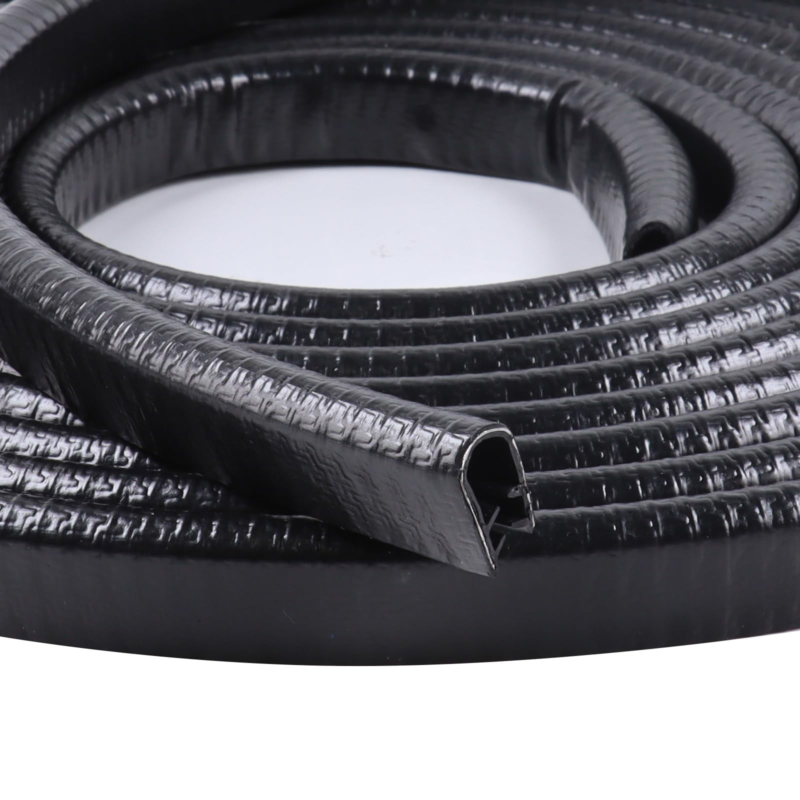 Goldwheel Black Edge OIF8 U-Channel Rubber Seal Edge with Metal 1/2" X ...