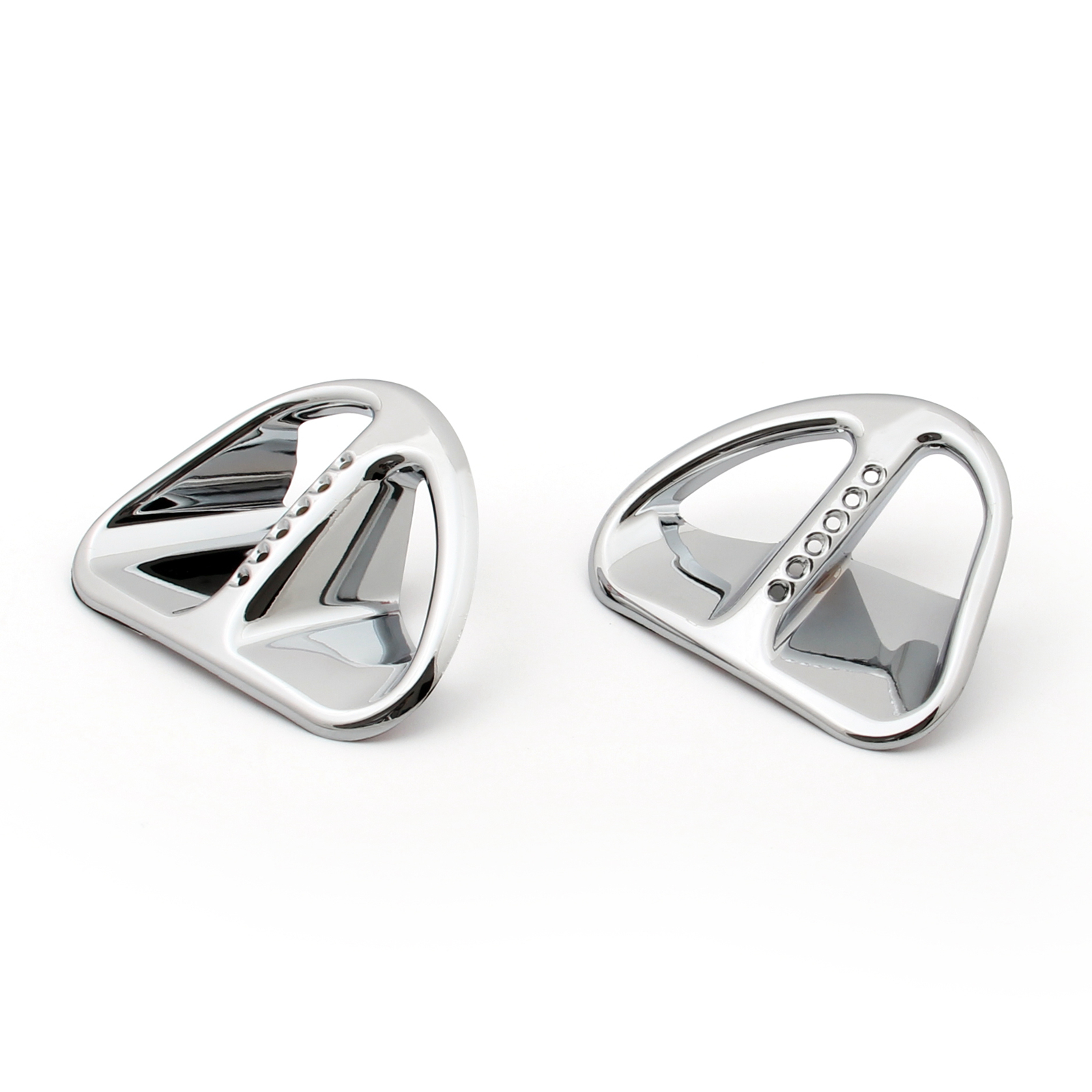 Goldwing Chrome Fairing Martini Air Intake Grills Fit Honda GL1800 2001 ...