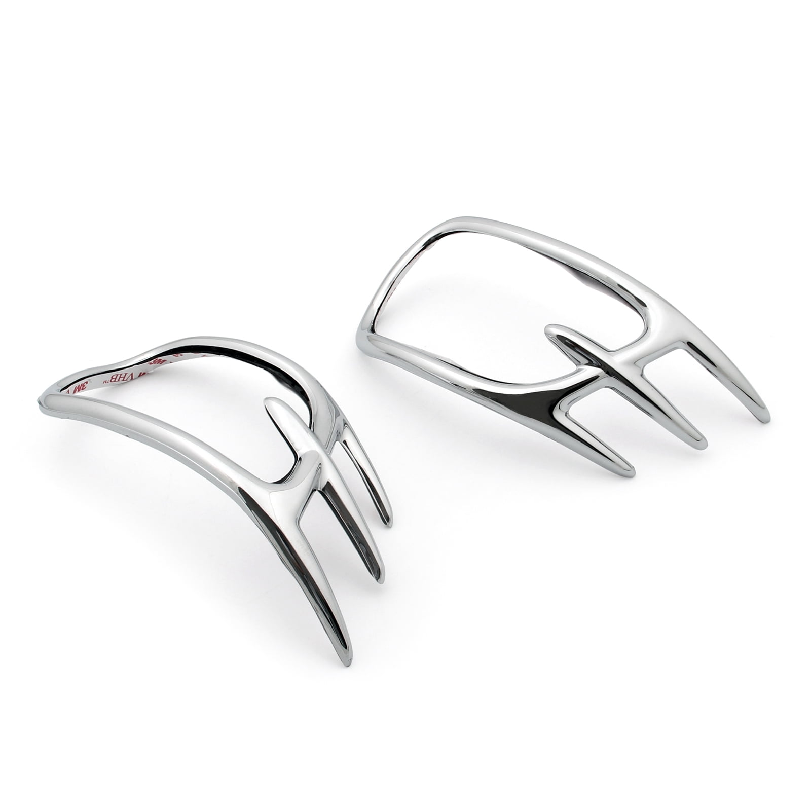 Goldwing Chrome Fairing Mirror Back Accent Grilles Fit for Honda GL1800 ...