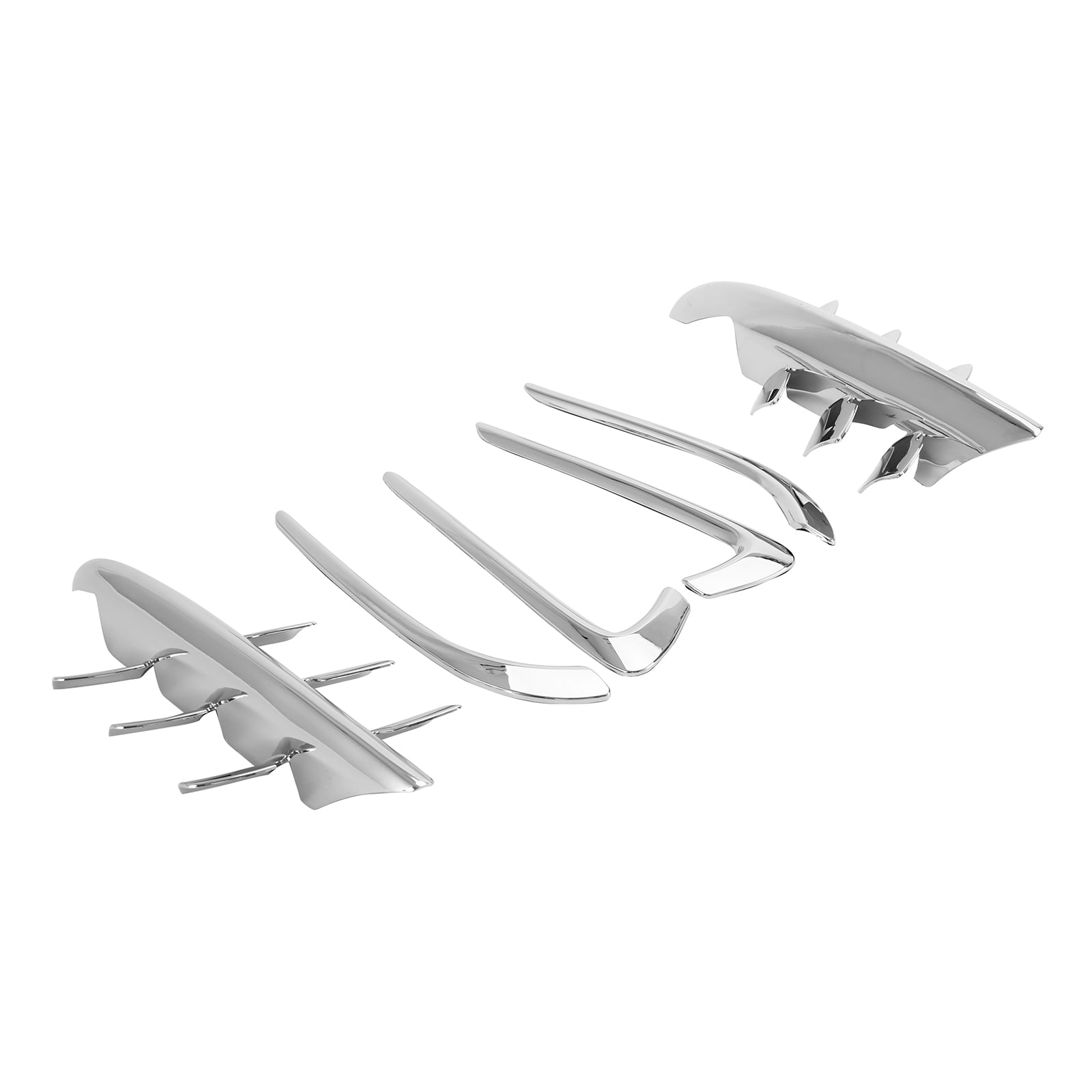 Goldwing Chrome Fairing Premier Shark Gills Fit for Honda GL1800 2001 ...