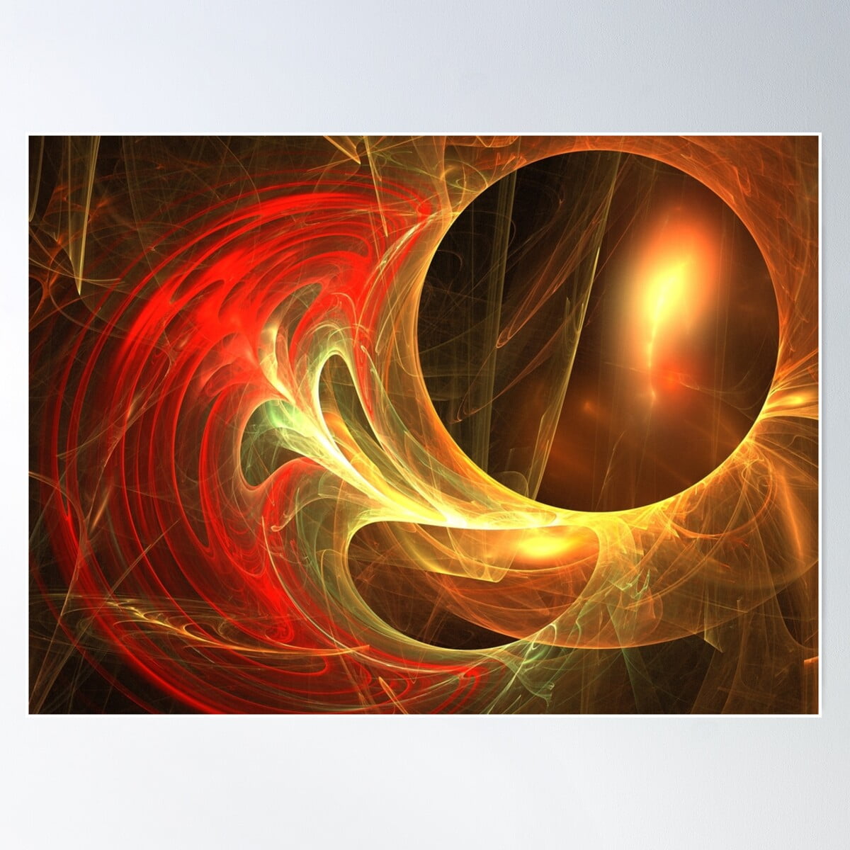 Goldwrap Poster Wall Art, Modern Wall Decor For Living Room Bedroom ...