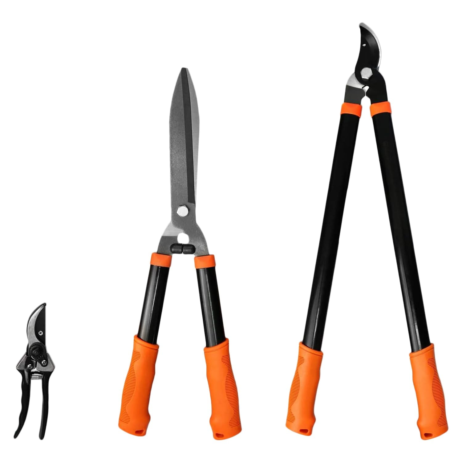 Goleray Garden Tools 3Packs Pruner Gardening Scissors Kit with Lopper ...