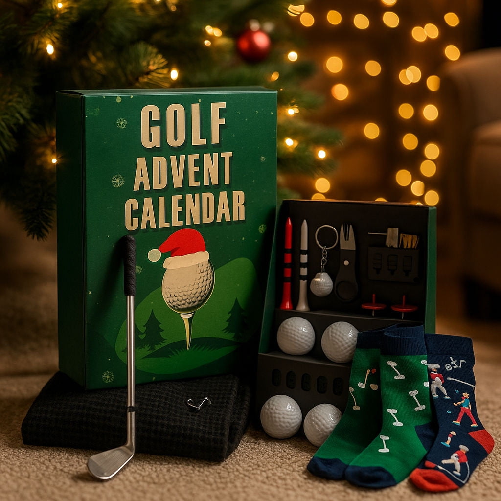 Golf Advent Calendar 2025 Christmas Surprise Countdown Calendar for ...
