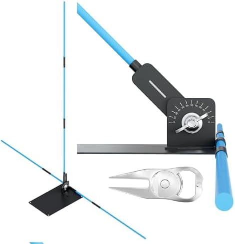 Golf Alignment Stick Holder Plate, Professional Swing Trainer, Practice ...