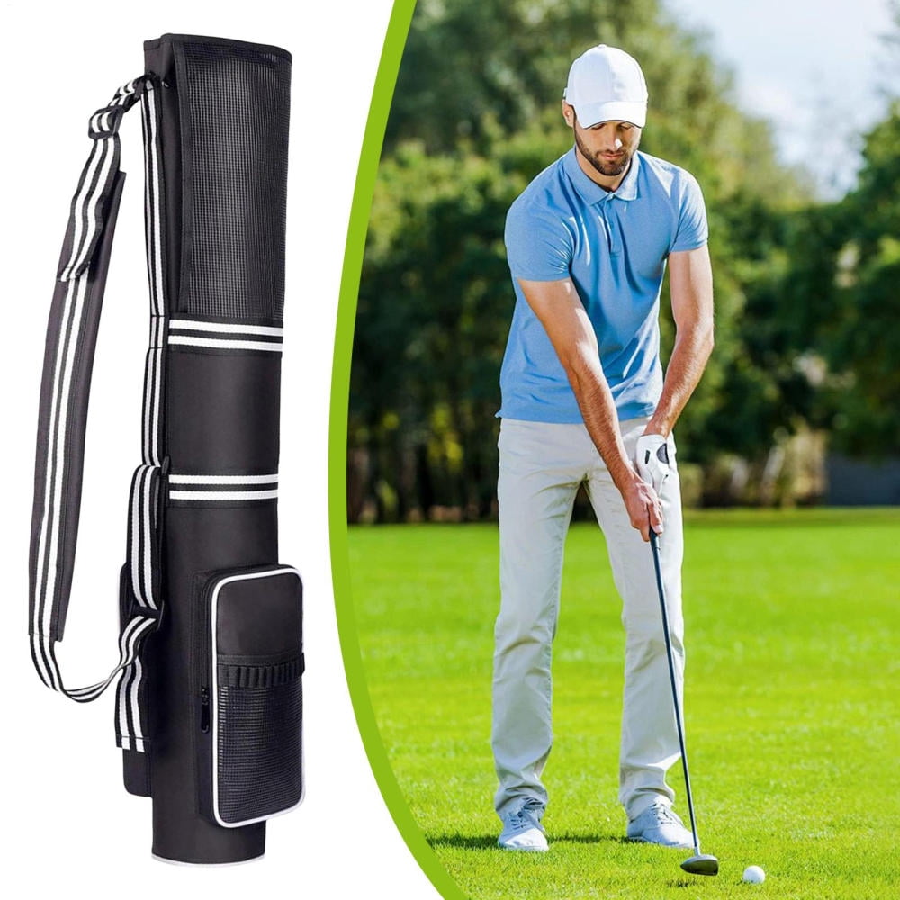 Golf Bag Lightweight Golf Bag Holds 3-9 Sticks Foldable Waterproof Tee ...