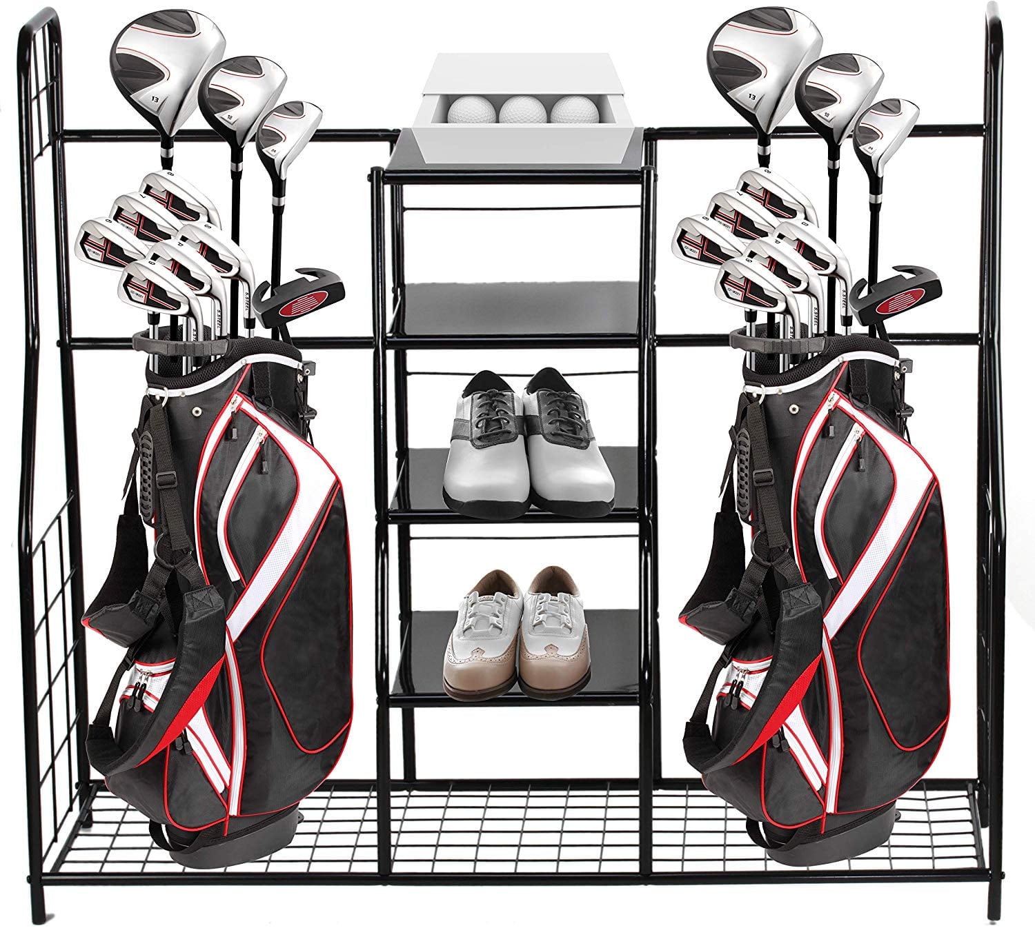 Walmart Golf Bag and Equipment Organizer - Dual Golf Bag Holder for ...