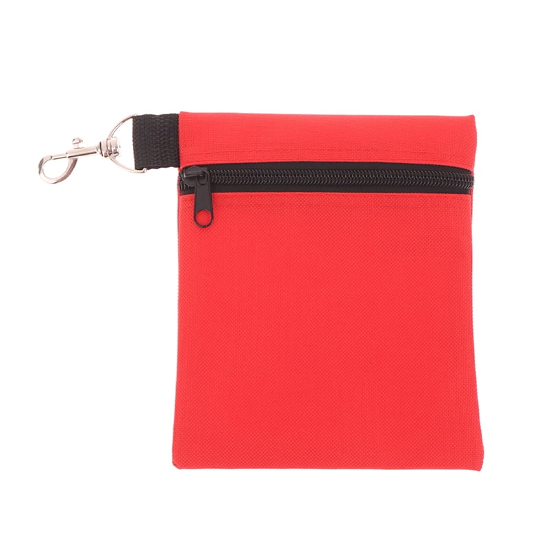 Golf Ball Carrier Bag With Metal Lobster Buckle Portable Golf Tee ...