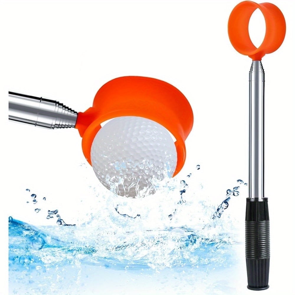 Golf Ball Grabber, Telescopic Water Golf Ball Grabber, 12ft Stainless ...