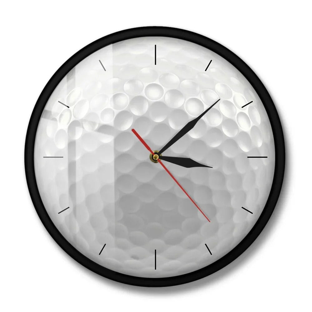 Golf Ball Green Oxygen Light Friendship Sport Wall Clock Club Decor ...
