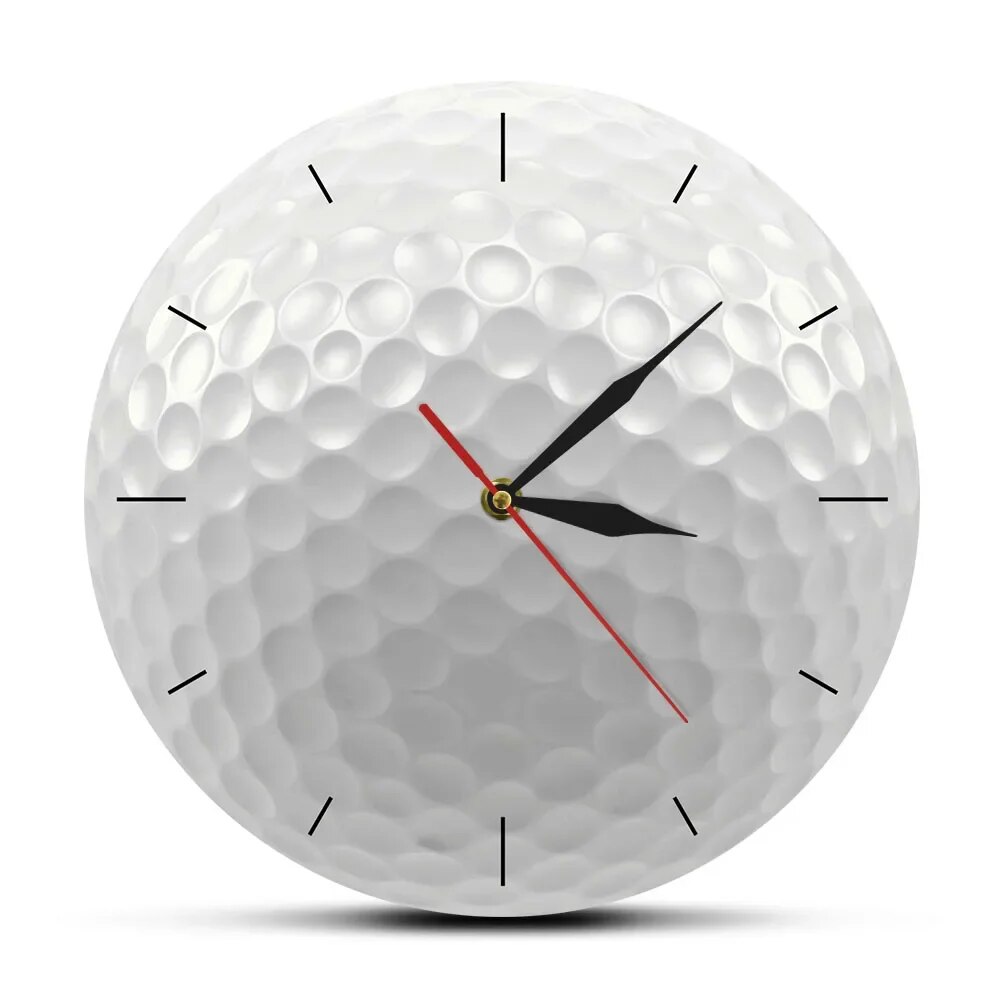 Golf Ball Green Oxygen Light Friendship Sport Wall Clock Club Decor ...