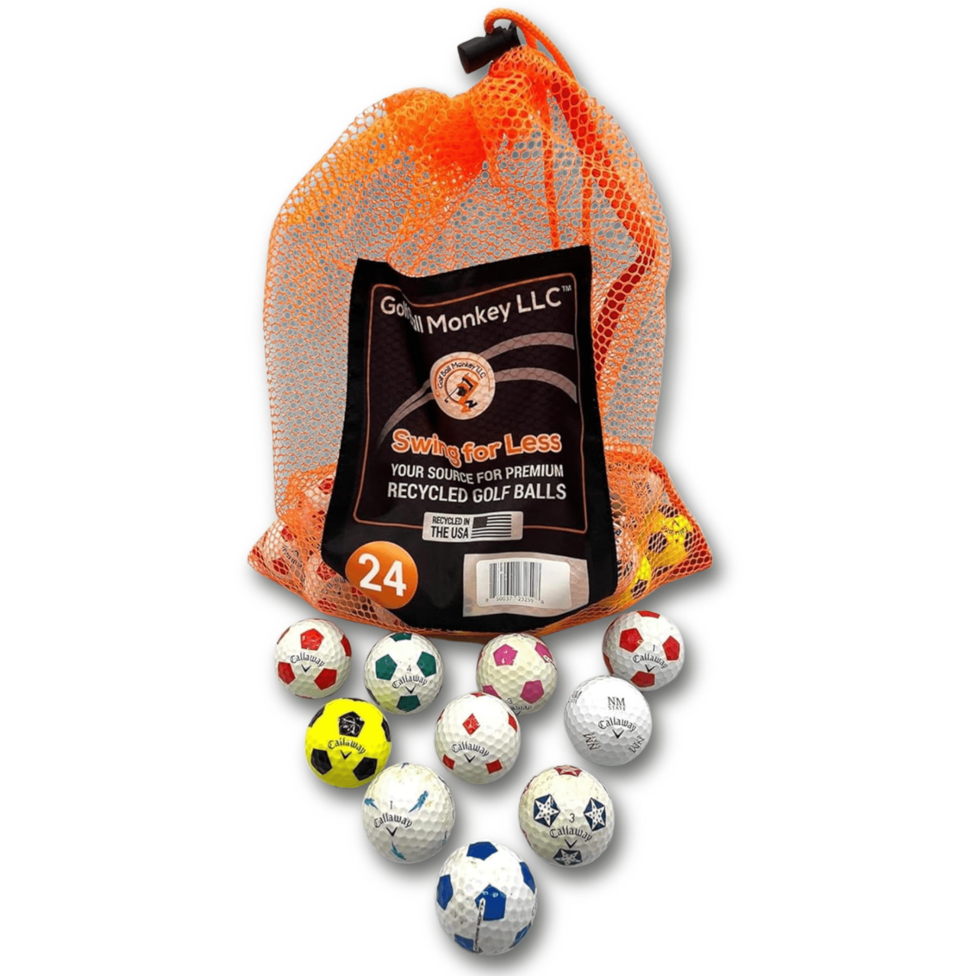 Golf Ball Monkey Cheap Recycled Golf Balls for Callaway Golf Balls ...