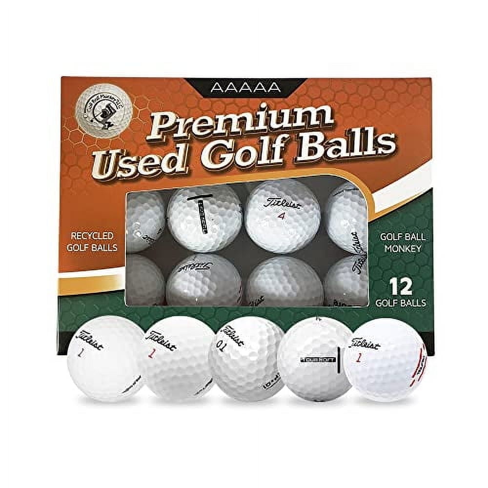 Golf Ball Monkey Cheap Recycled Golf Balls Titleist Mix White 5A Mint ...