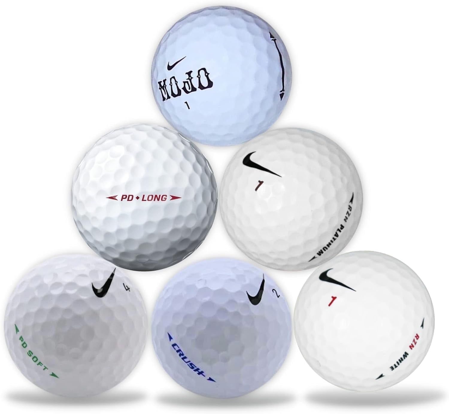 Golf Ball Monkey Cheap Recycled Nike Golf Balls Mix White - 48 Pack in ...