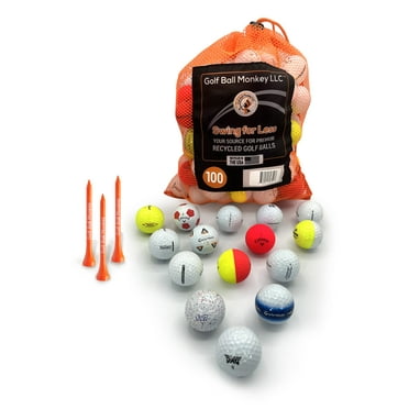 Golf Ball Monkey Cheap Value Line Series Golf Balls 100 Pack - 4A Golf ...