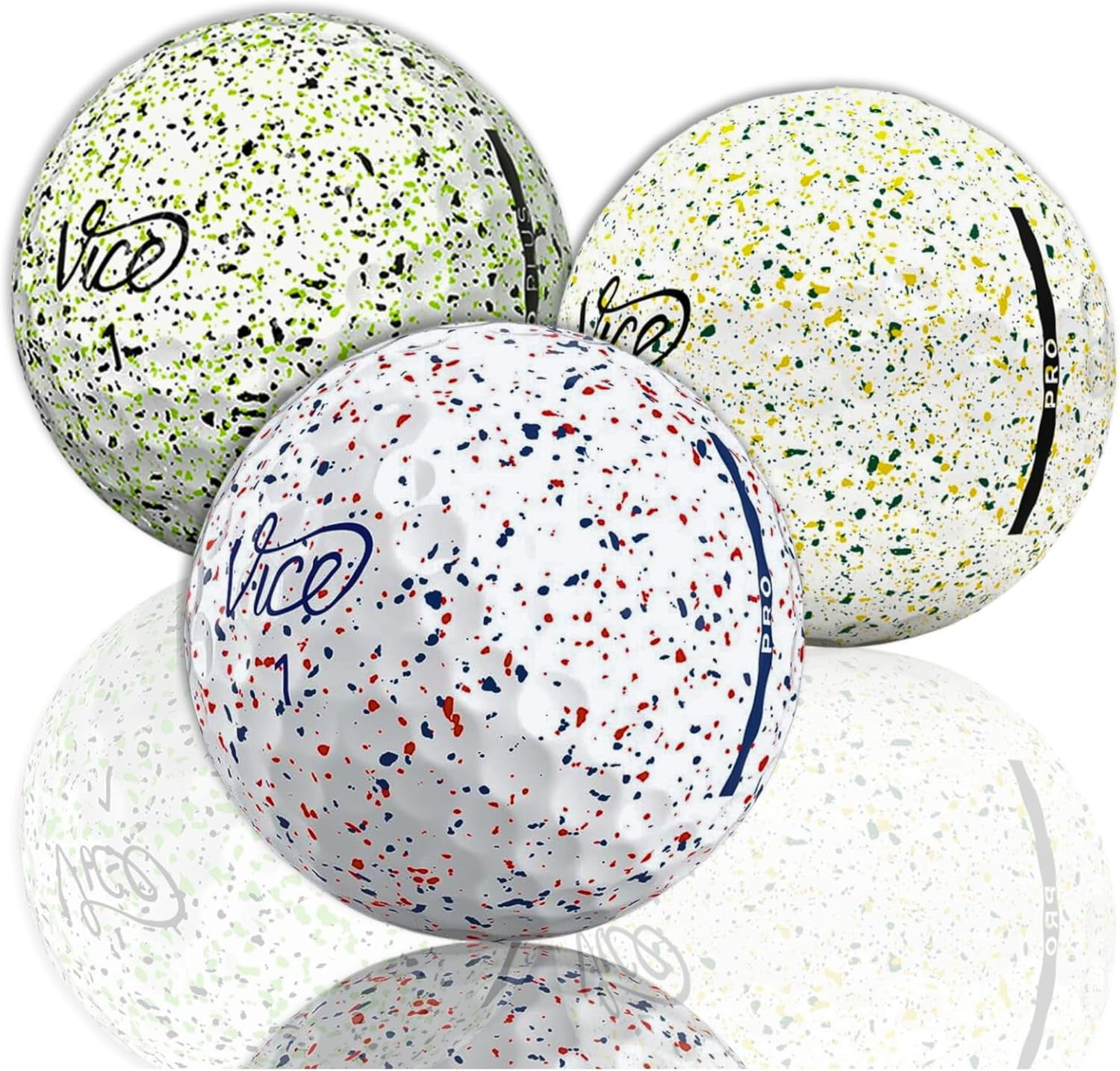 Golf Ball Monkey Recycled Vice Drip Golf Balls Mix of Vice Pro Drip ...