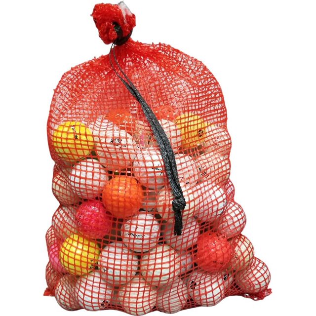 Golf Ball Planet - 100 Ball Mesh Bag Hit Away Practice Recycled Golf ...