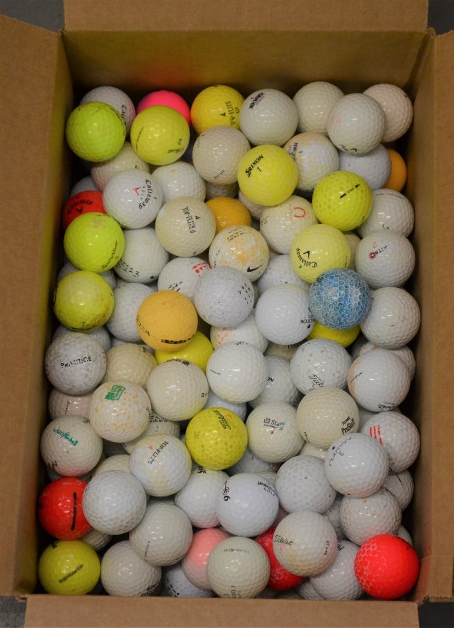 Golf Ball Planet - 300 Recycled Golf Balls for Backyard Practice and ...