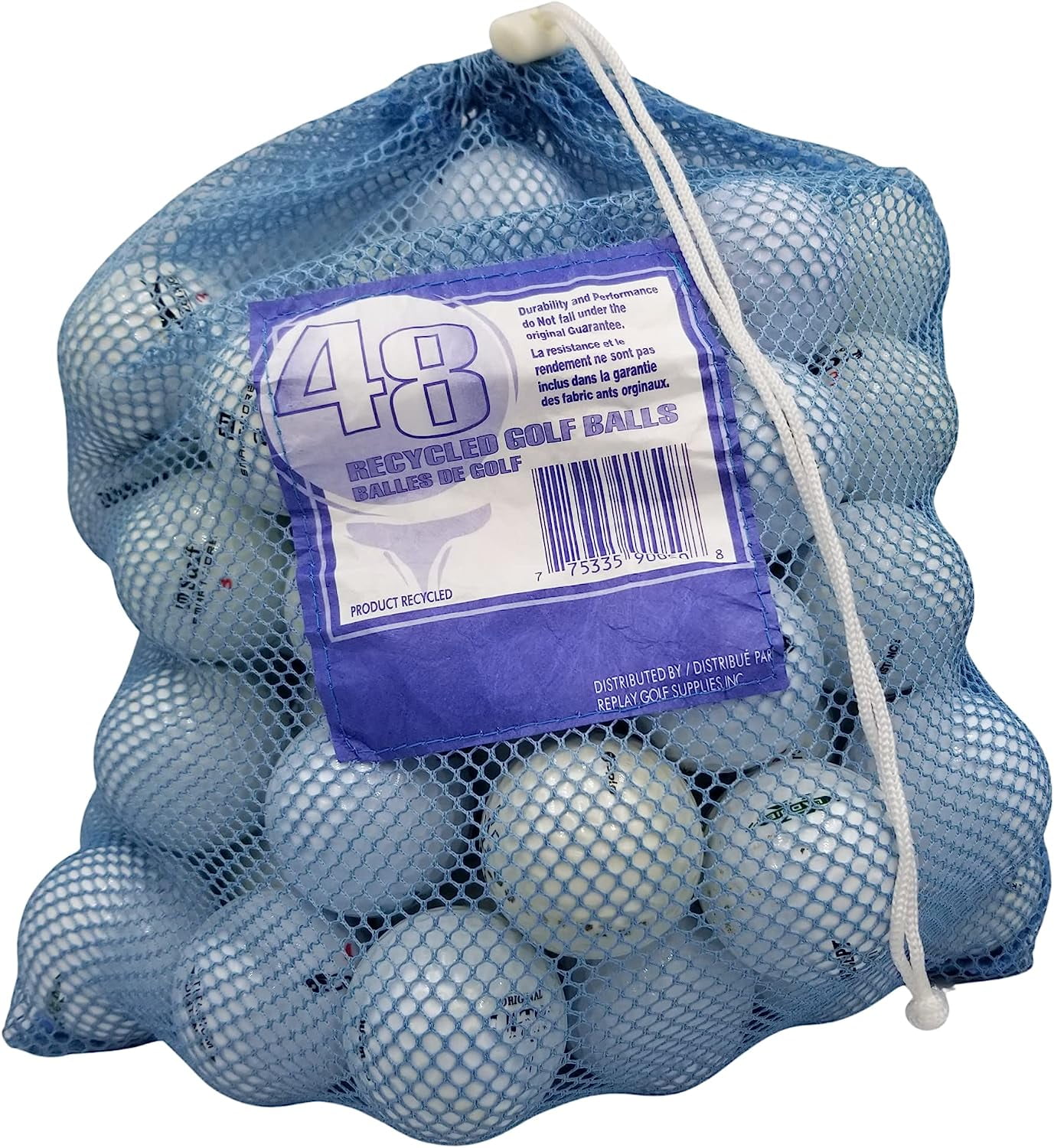 Golf Ball Planet - 48 Pack Assorted Recycled Golf Balls, 4A/3A ...