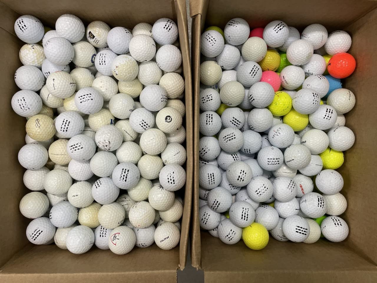 Golf Ball Planet - 600 Hit Away Recycled Golf Balls - Walmart.com