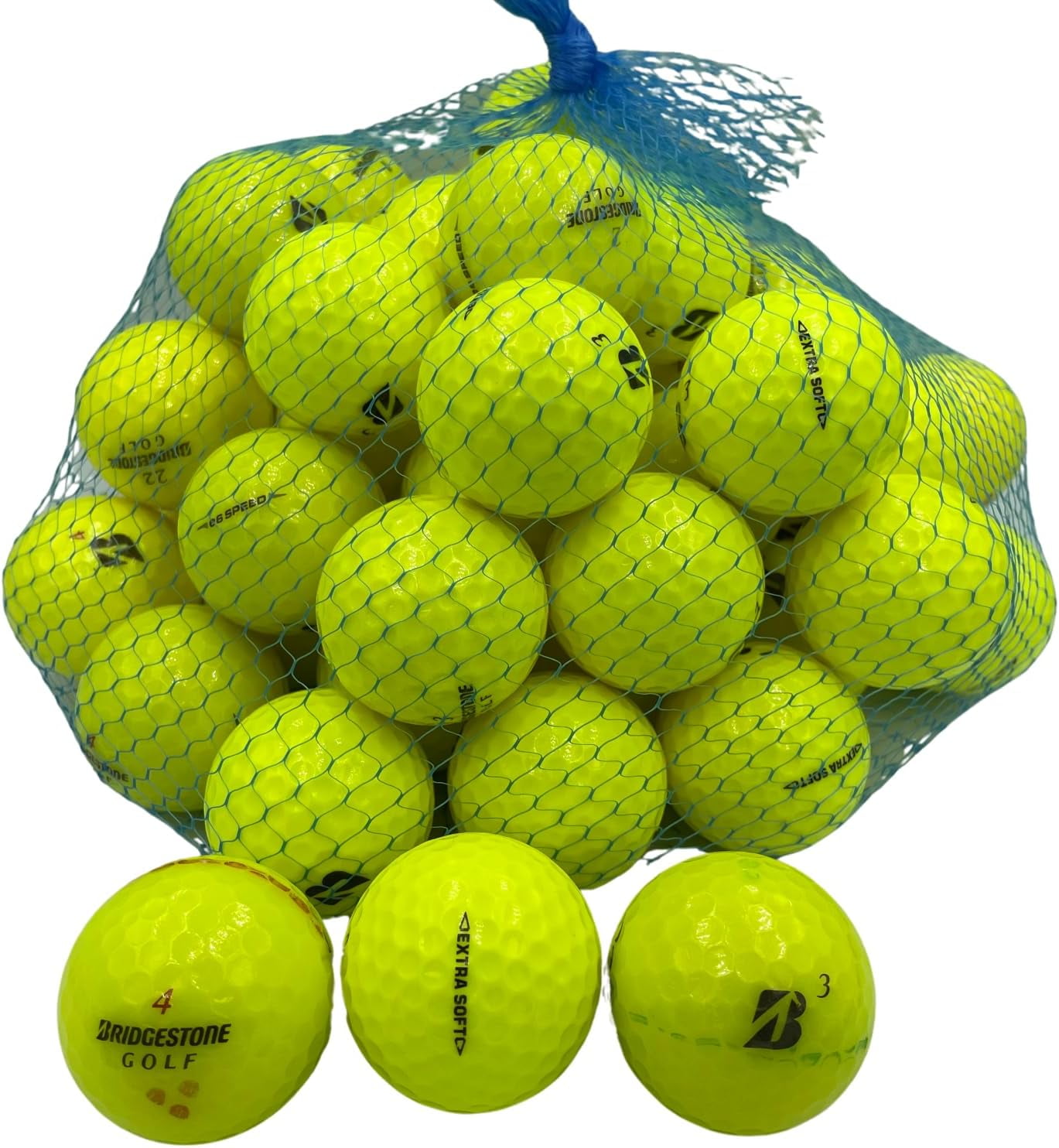 Golf Ball Planet - Bridgestone Mix Recycled Golf Balls (50 Pack, 5A ...