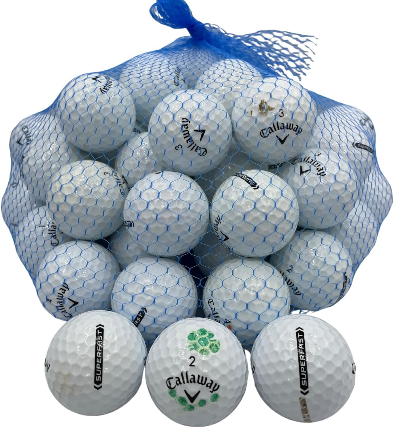 Golf Ball Planet - Callaway Superfast Recycled Golf Balls (4A/Near Mint ...