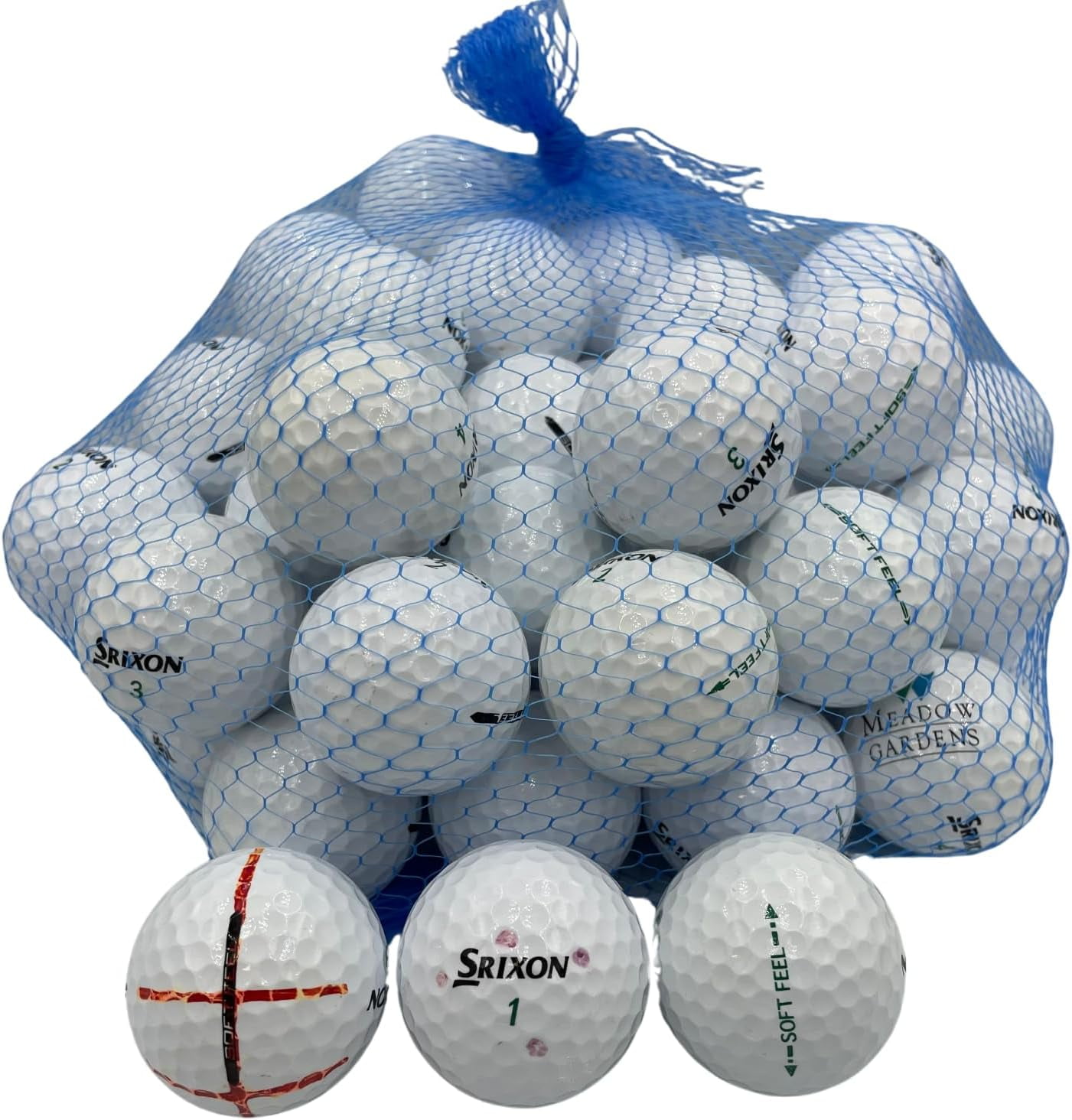 Golf Ball Planet - Srixon Soft Feel Recycled Golf Balls (4A/Near Mint ...