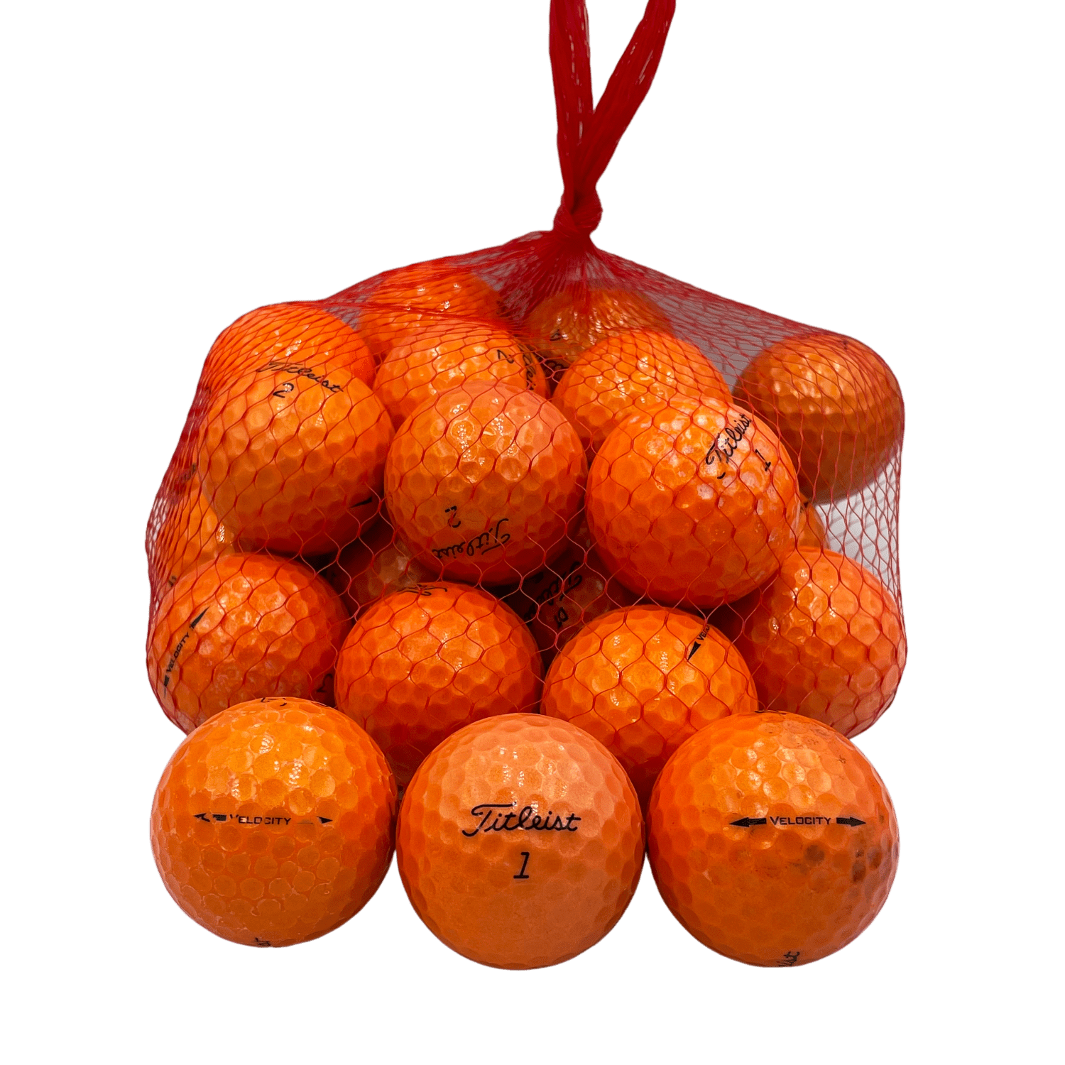 Golf Ball Planet - Velocity Orange Recycled Golf Balls for Titleist (24 ...