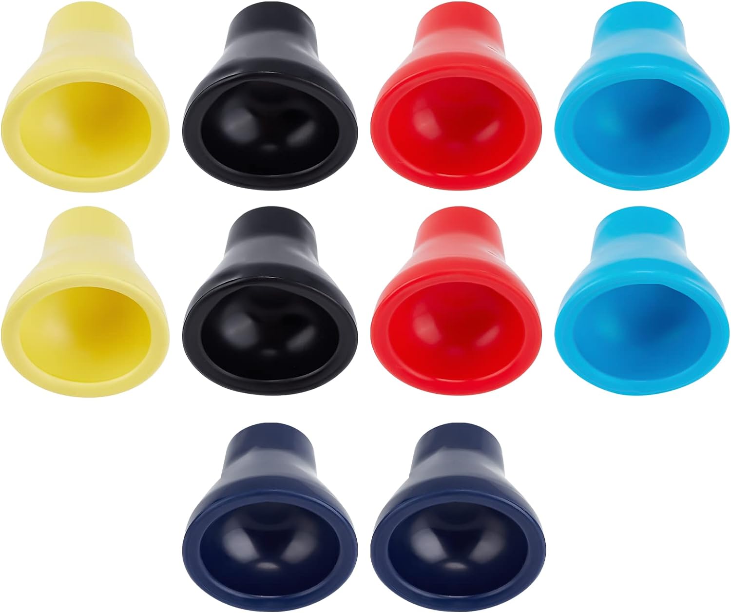 Golf Ball Retriever 10Pcs Suction Cup Ball Grabber Rubber Golf Ball ...