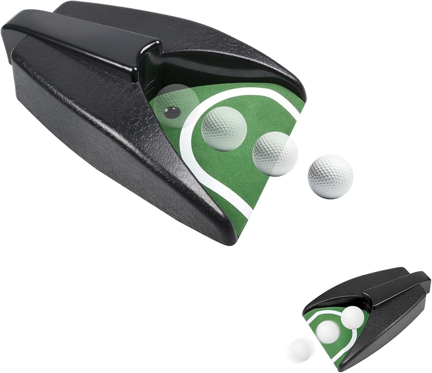 Golf Ball Return Putting Unit, Automatic Return Machine, Indoor Golf ...