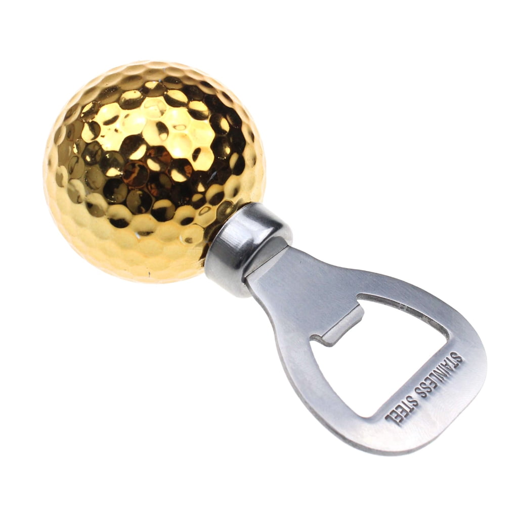 Golf Ball Shape Beer Bottle Opener Golf Bottle Cap Opener Novelty ...