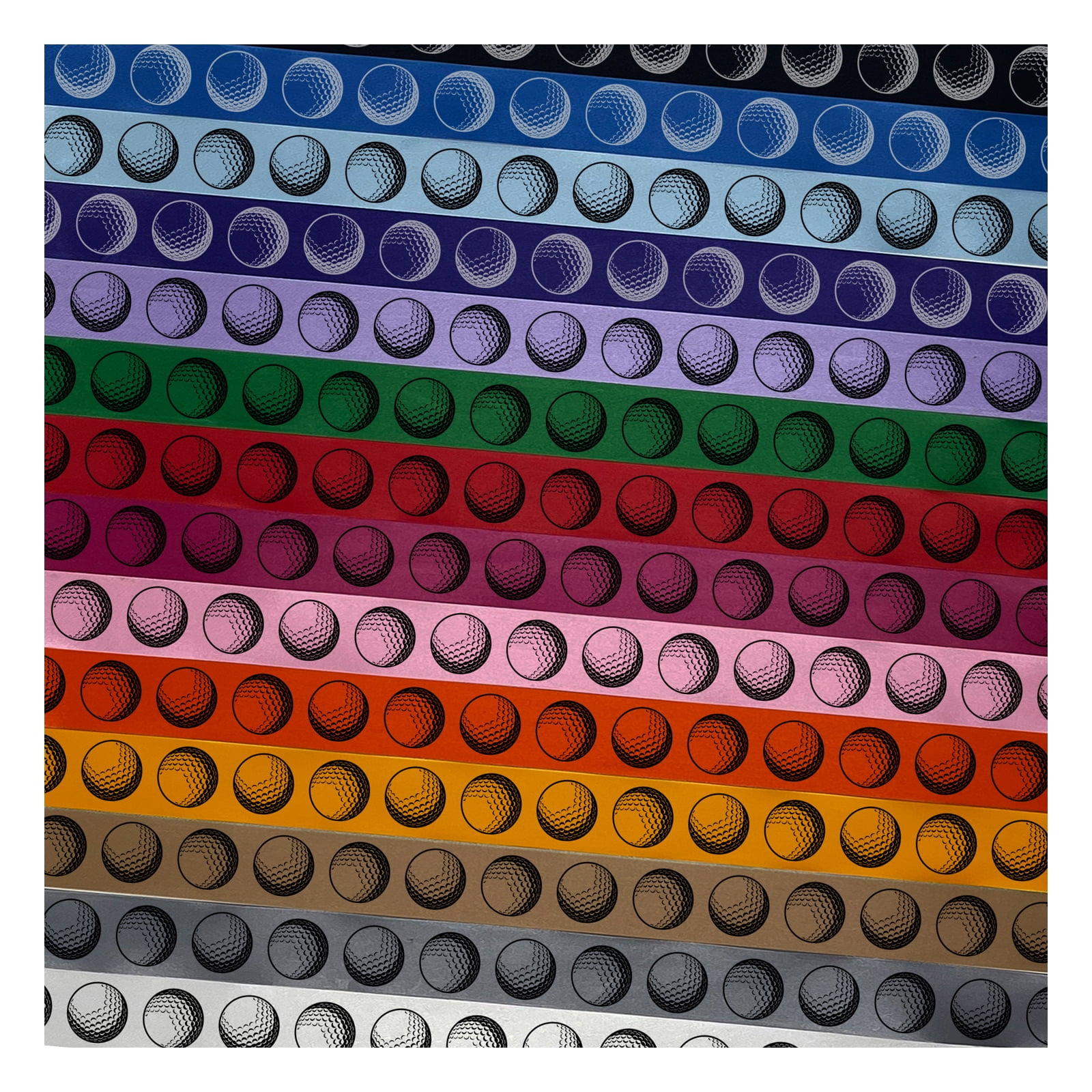 Golf Ball Sports Satin Ribbon for Gift Wrapping Bows Craft DIY Projects ...