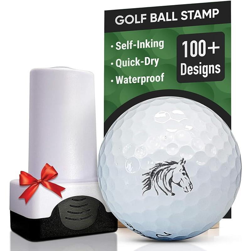 Golf Ball Stamp - Self-Inking Marker - Quick-Dry Permanent Marking Tool ...