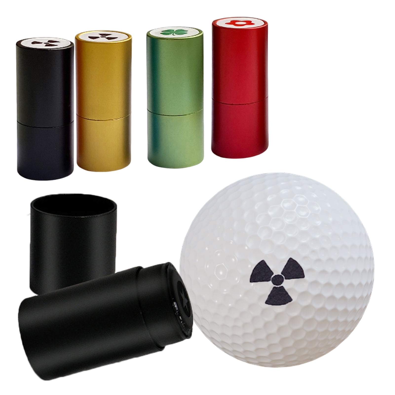 Golf Ball Stamp Waterproof Quick Drying Golf Ball Marker Tool Portable ...