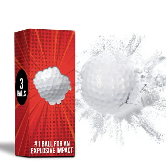 Exploding Golf Ball